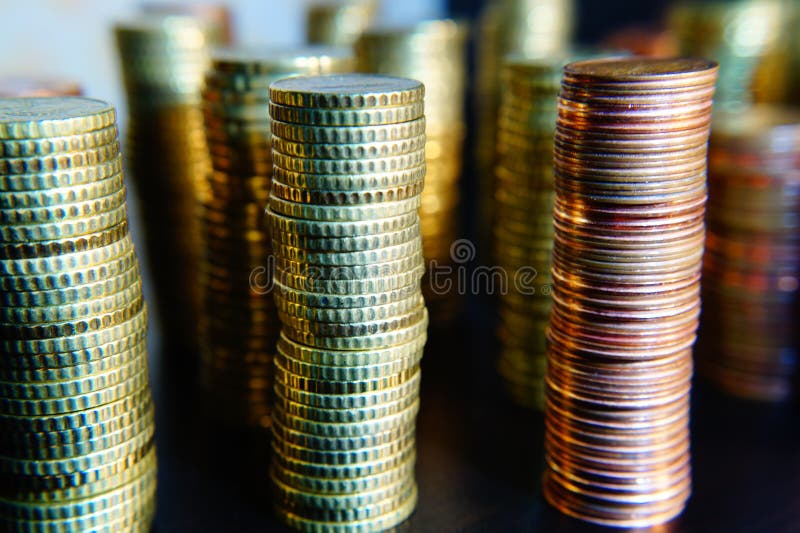 A Packet of Euro Cent Coins Stock Image - Image of euro, finance: 133375697