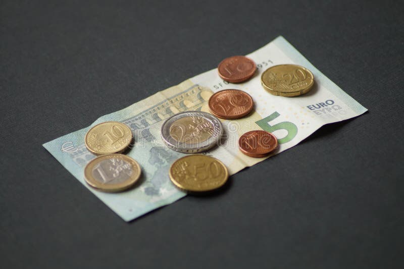 A Packet of Euro Cent Coins Stock Image - Image of banking, euro: 133619487