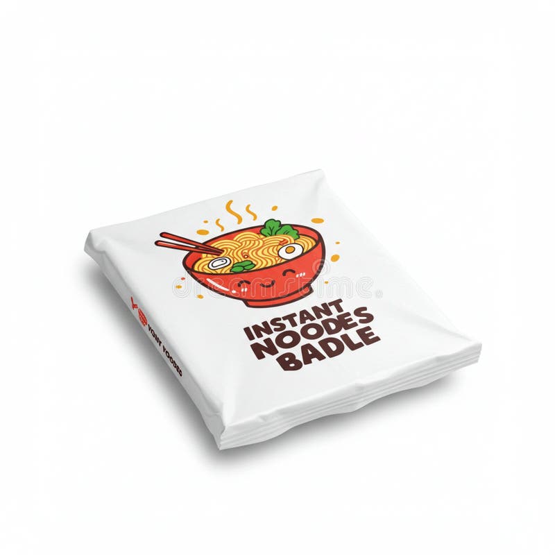 Instant Noodles Set, Sketch Vector. Stock Vector - Illustration of ...