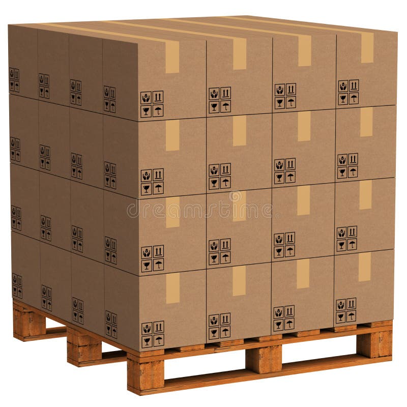 Pallet Carton Stock Illustrations – 4,521 Pallet Carton Stock ...