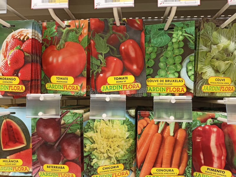 Packets of bean seeds editorial stock image. Image of pepper - 248864569