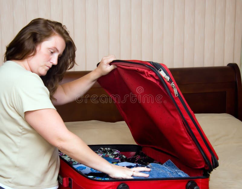 Packing stock image. Image of vacation, furniture, shoulder - 2528433