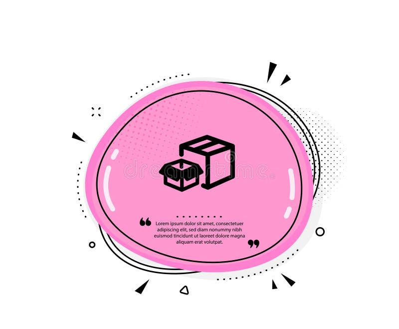 Packing Boxes Icon. Delivery Parcel Sign. Cargo Box. Vector Stock ...