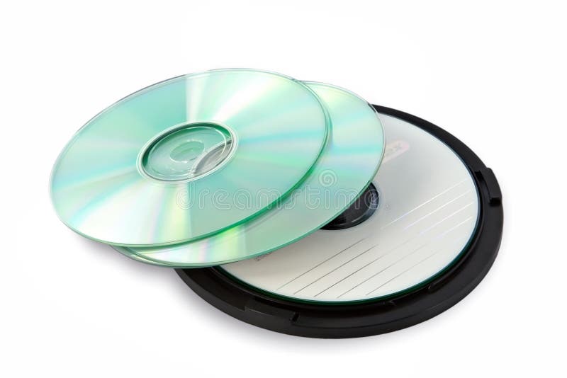 Pile of books and DVD stock photo. Image of library, education - 10317816