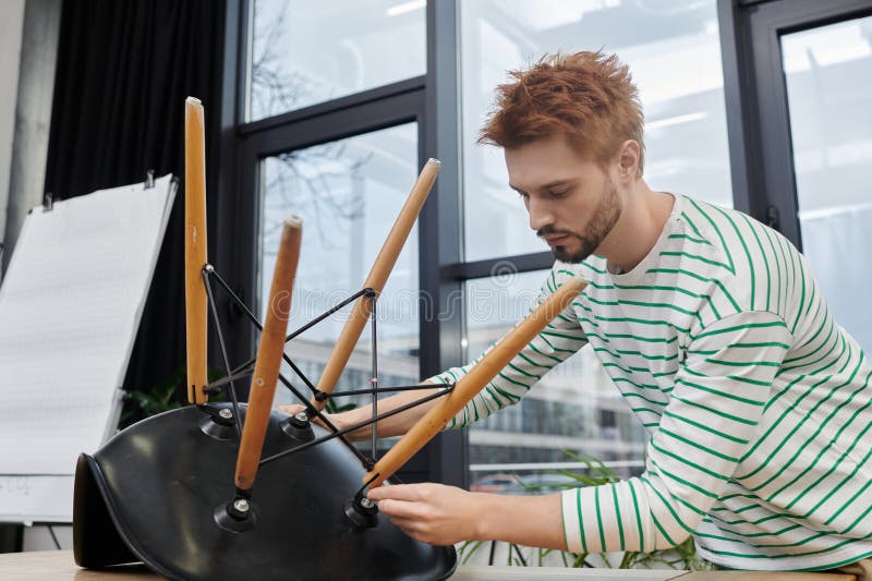 Packing Furniture while Preparing for a Stock Image - Image of ...