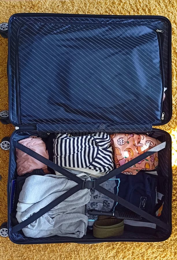 Packing the luggage stock photo. Image of spring, street - 255611490