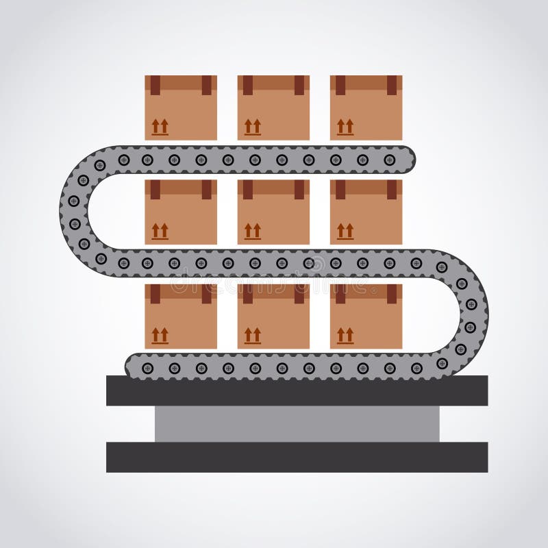 Packing machine stock vector. Illustration of engineering - 50005696