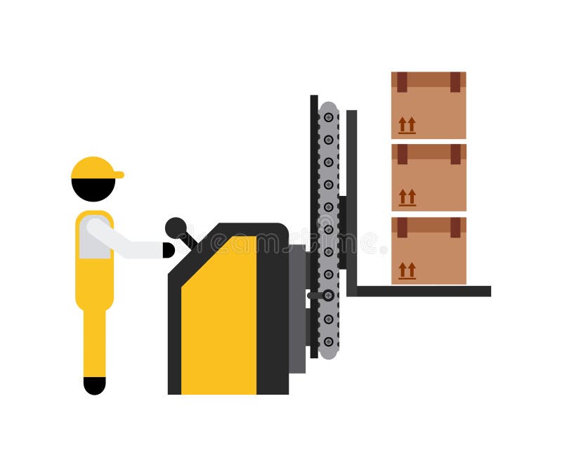 Packing machine stock vector. Illustration of pack, process - 50005659