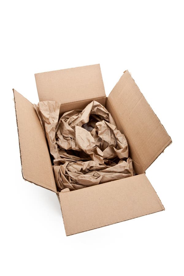 Box packing material stock image. Image of packing, brown - 227440915