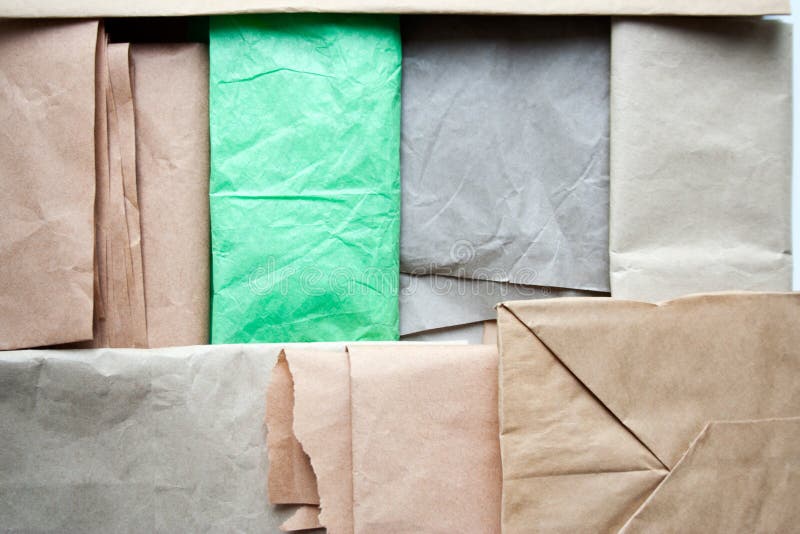 Packing Paper Textured Collection Stock Image - Image of closeup, life ...
