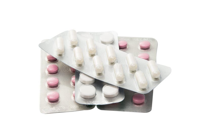 Packing pills stock image. Image of antibiotic, diet - 13541439