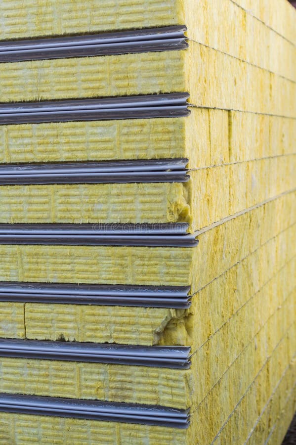 Packing Sandwich Panel Sustainable Insulated. Fiber Material for Wall ...