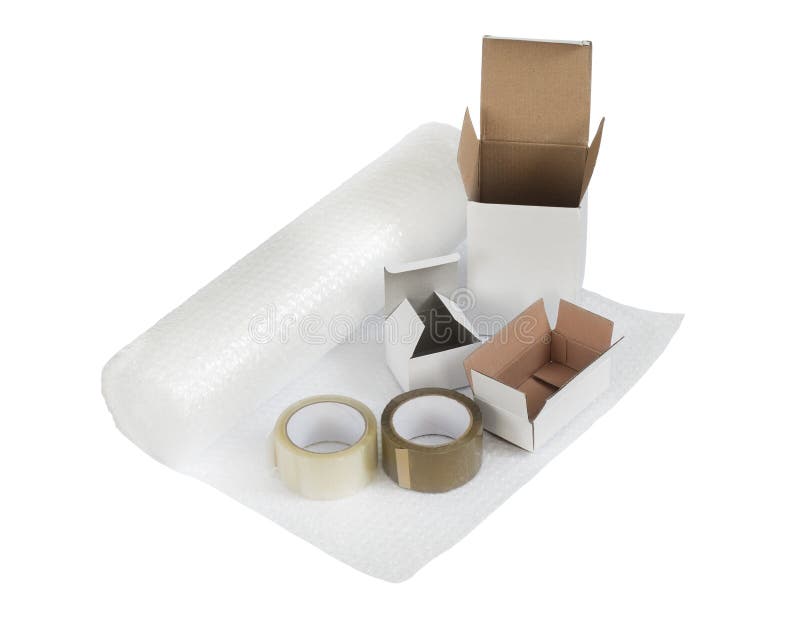 Packing and shipping stuff stock photo. Image of protective - 33562904