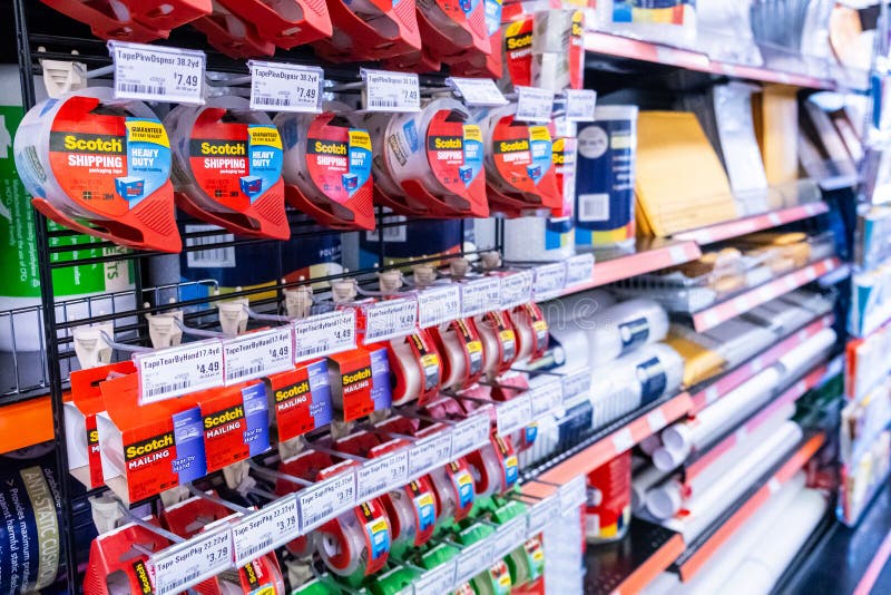 Packing and Shipping Supplies Editorial Stock Image - Image of ...