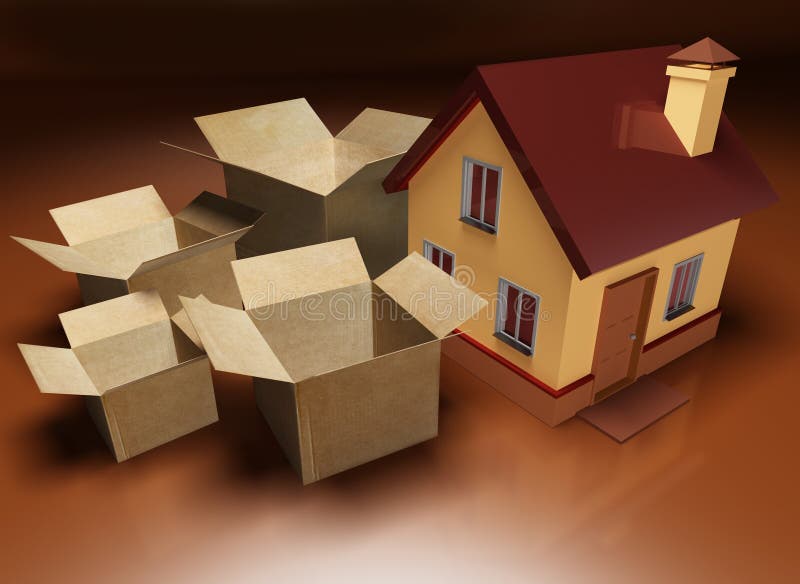 Family Moving Packing Stock Illustrations – 502 Family Moving Packing ...