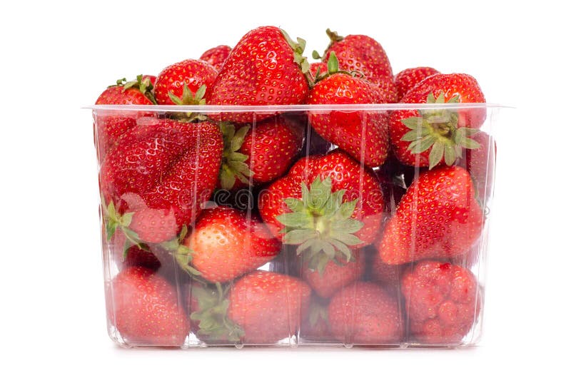 Packing Strawberries Fruit Fresh Stock Image - Image of fruit, healthy ...