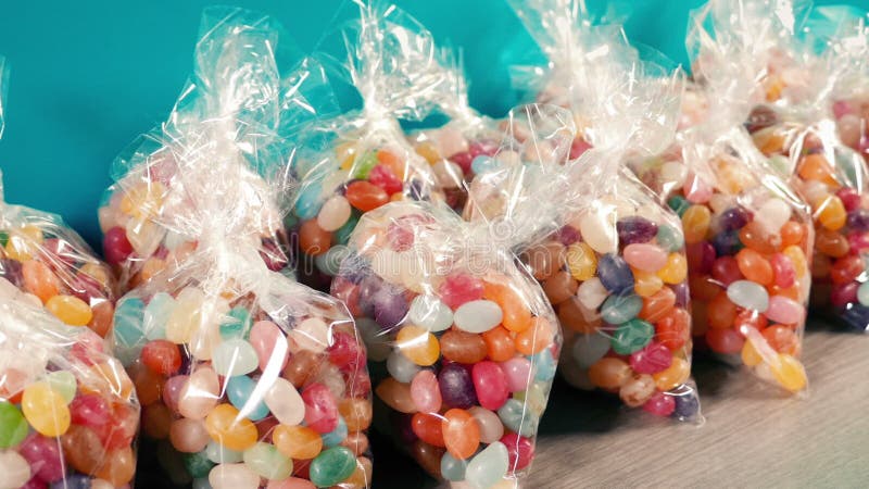 Packs of Candy Beans at the Store Stock Footage - Video of gifts ...