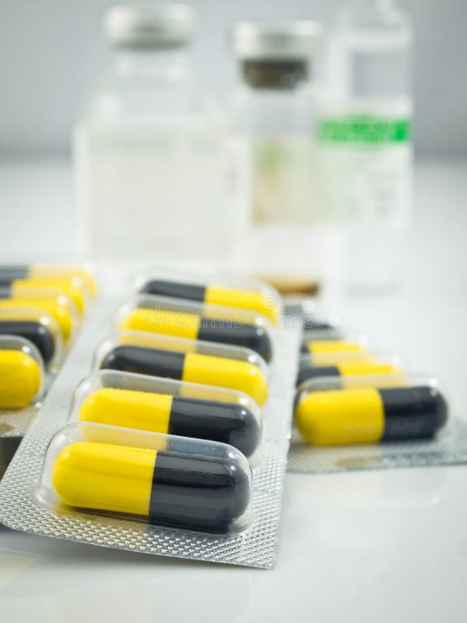 Packs of capsules stock image. Image of package, pharmacy - 21026435