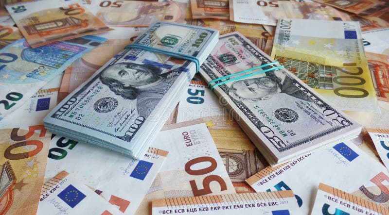 Fifty Euro Banknotes Isolated Pack of 50 Euros Stock Image - Image of ...