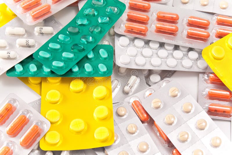 Packs of pills stock image. Image of medicine, love, illness - 7540547