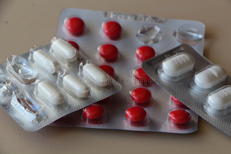 Packs of pills stock photo. Image of pack, prescription - 91608730