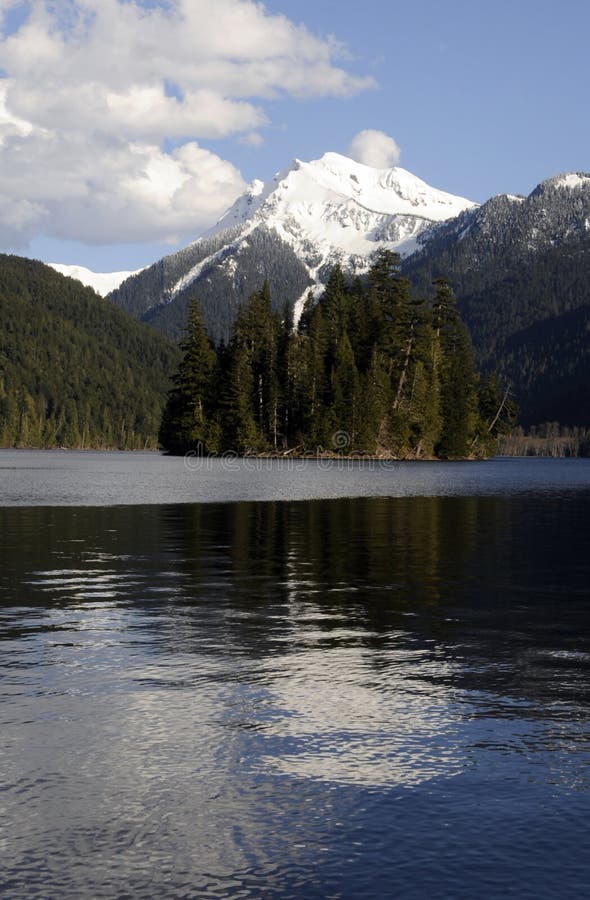Packwood Lake, Washington State Stock Photo - Image of pacific, snow ...