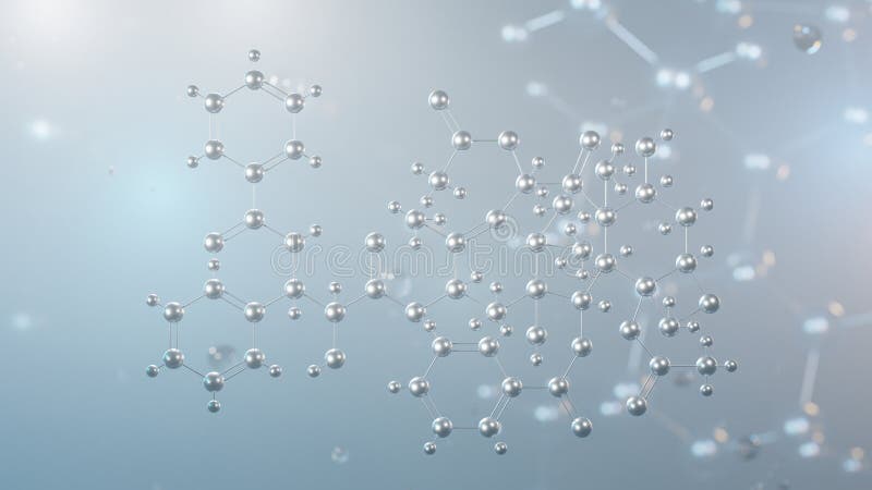 Paclitaxel Molecular Structure, 3d Model Molecule, Antineoplastic ...