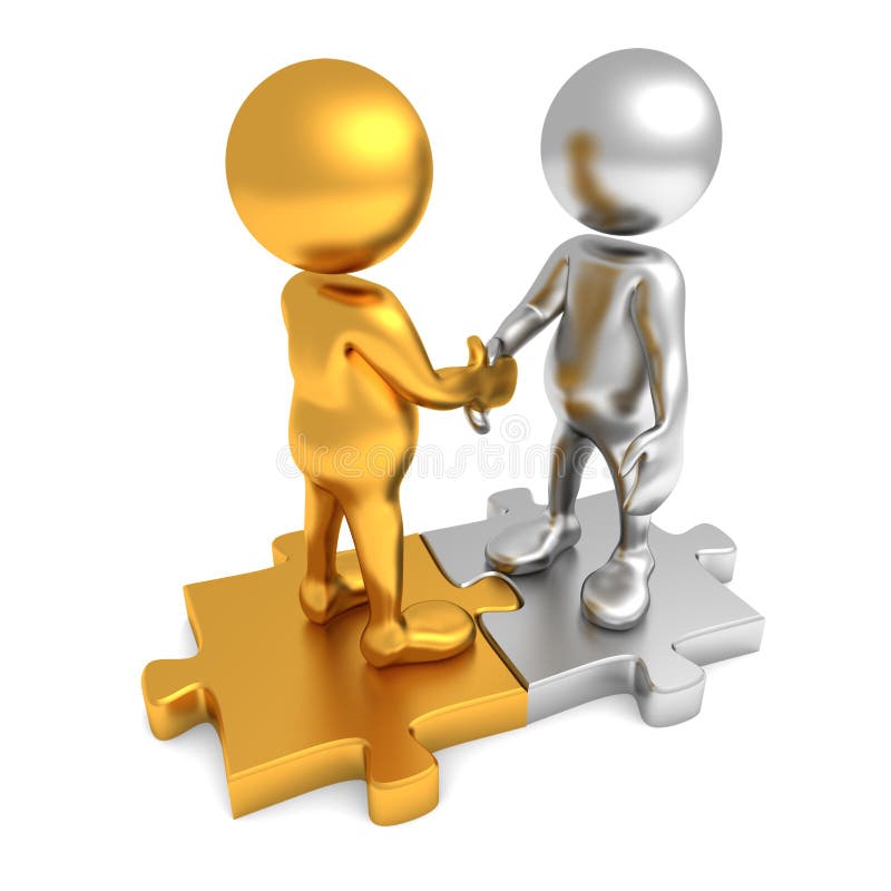 Pact is made stock illustration. Illustration of union - 14322878