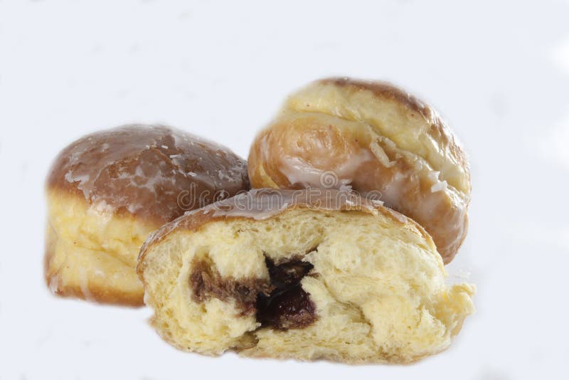 Paczki Tradicional Polaco De Los Dulces Foto de archivo - Imagen de ...