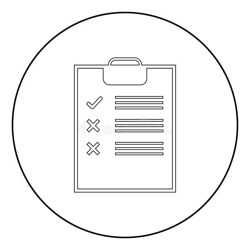 Pad the Black Color Icon in Circle or Round Stock Vector - Illustration ...