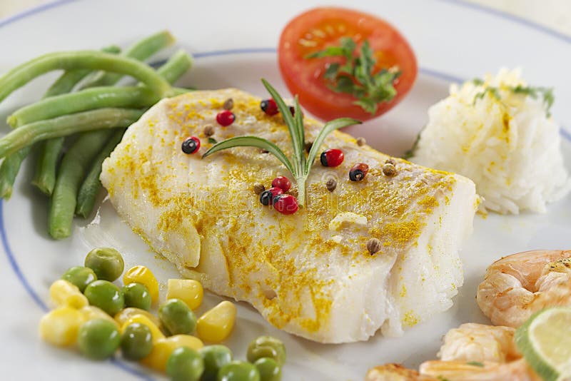Pad cod cod fillet dish stock image. Image of cuisine - 35202433