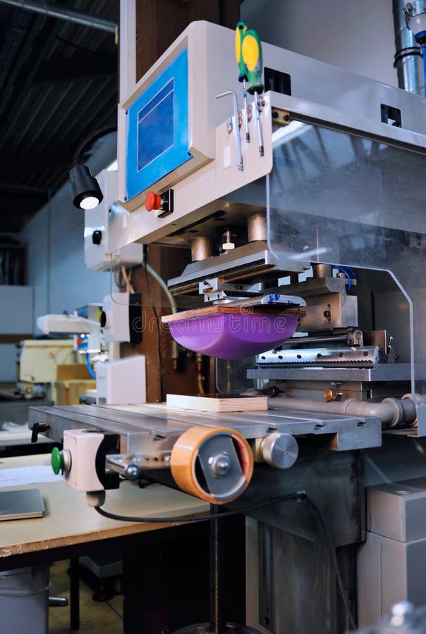 Working Pad Printer stock photo. Image of print, printer - 41630634