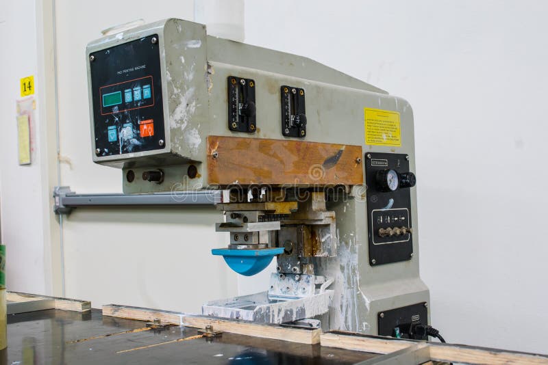 Working Pad Printer stock photo. Image of print, printer - 41630634