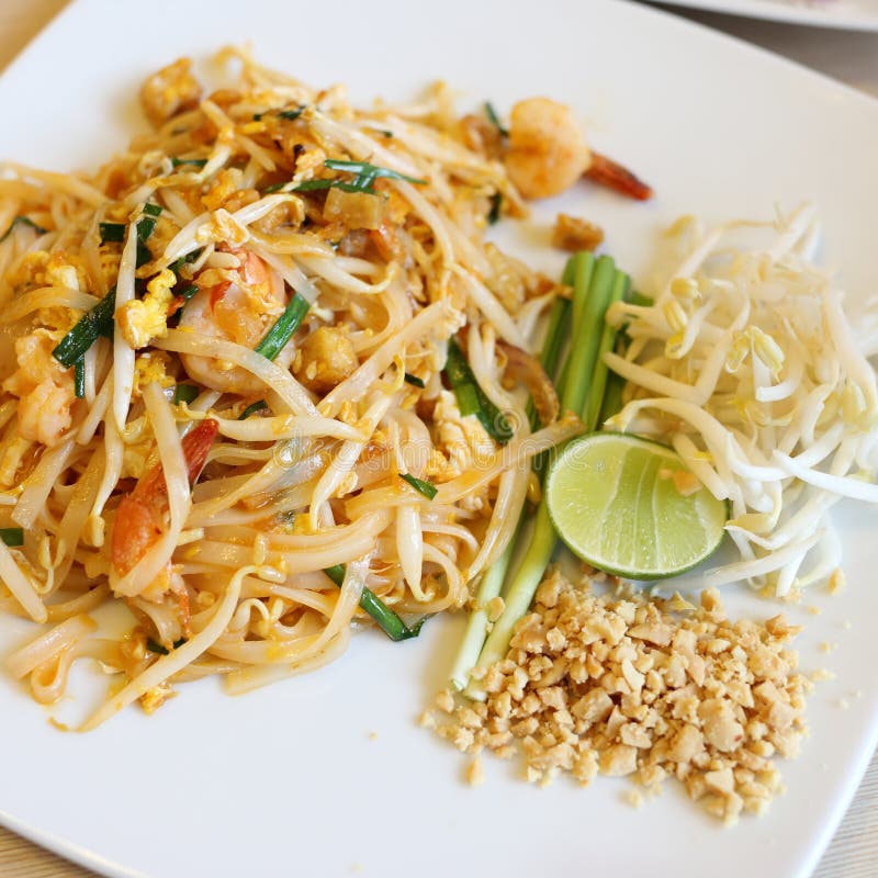 Thailand Traditional Cuisine, Pad Thai, Dried Noodle, Fried Noodles ...