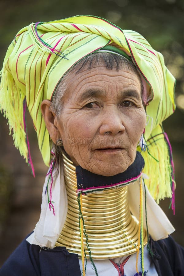 Padaung Woman - Myanmar (Burma) Editorial Image - Image of people ...