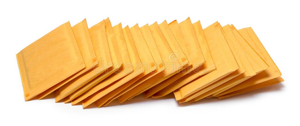 Padded Envelopes stock image. Image of stack, envelopes - 283127259