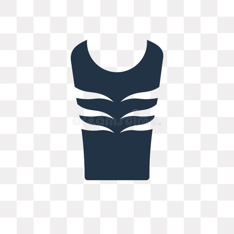 Padded Vest Vector Icon Isolated on Transparent Background, Padded Vest ...