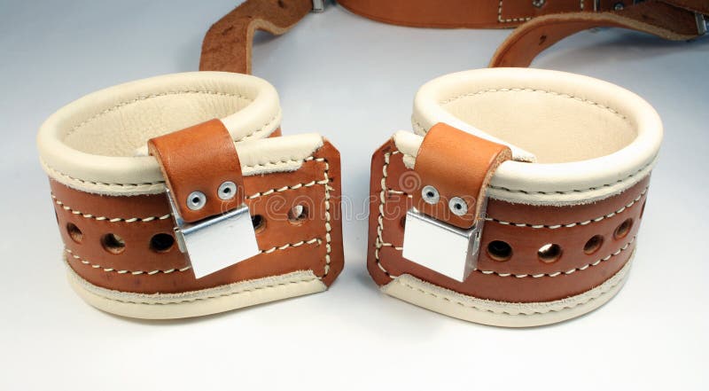 Padded wrist restraints stock photo. Image of restrain - 4519514