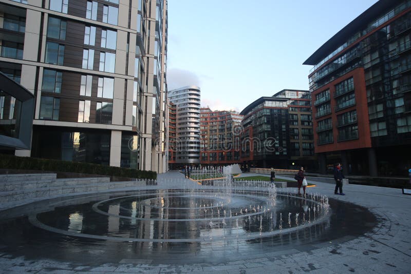 Paddington Basis, London editorial photo. Image of offices - 84103341