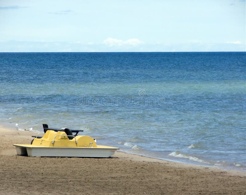 Paddle Boat stock image. Image of lake, vacation, beach - 30375