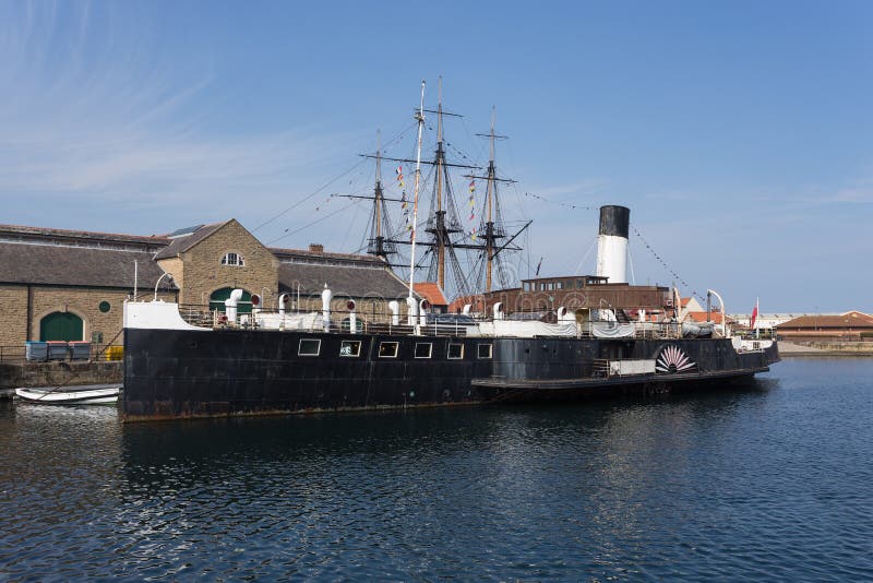 Paddle Boat stock photo. Image of harbour, vessel, paddle - 52523674