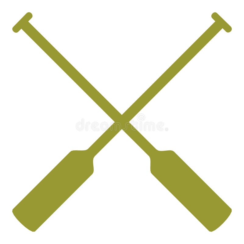 Paddle logo stock vector. Illustration of vector, flat - 265804653