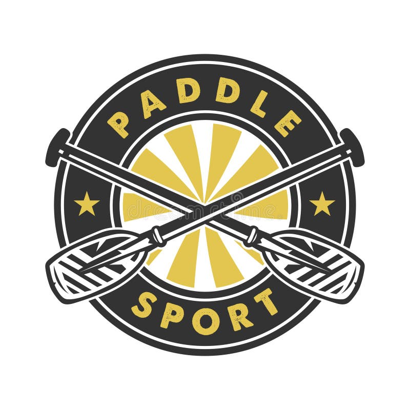 Paddle Logo Vector Design Template Basic RGB Stock Illustration ...