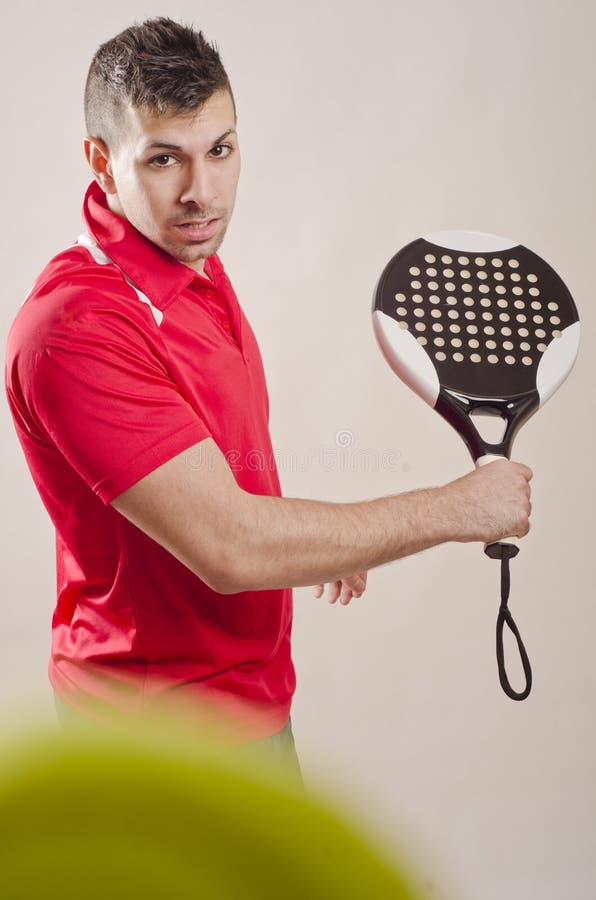 Im the Paddle master. stock image. Image of racket, people - 30224469