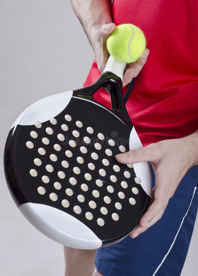 Paddle tennis master stock image. Image of ball, objects - 37715023