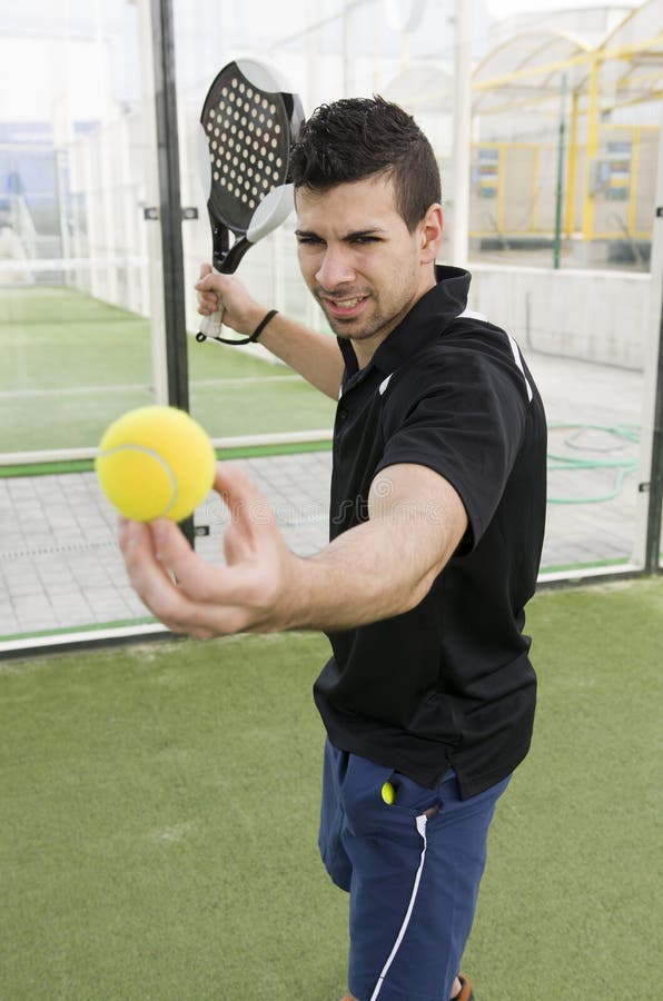 Im the Paddle master. stock image. Image of racket, people - 30224469