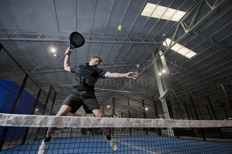 Paddle tennis smash stock image. Image of sport, latin - 36011025