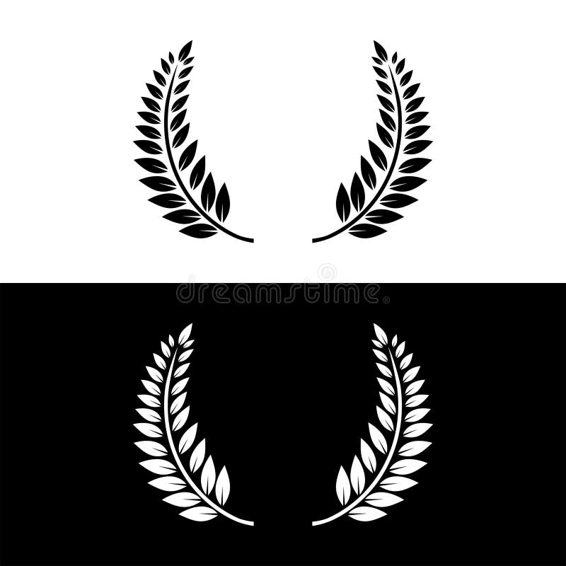 Paddy Rice Malt Wheat Barley Logo Border Stock Vector - Illustration of ...