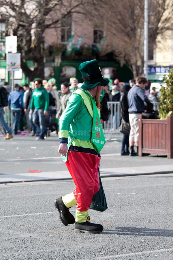 Paddy s Day editorial stock photo. Image of patrick, costume - 18841028