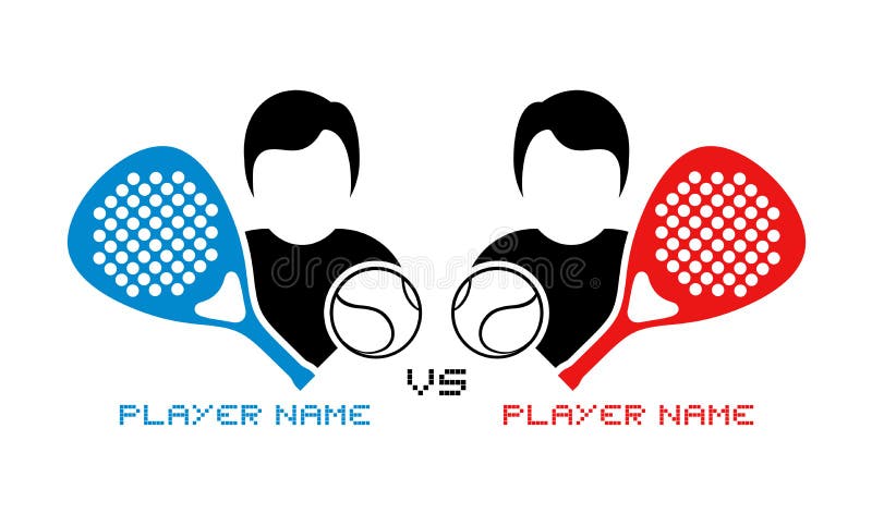 Padel Stock Illustrations – 179 Padel Stock Illustrations, Vectors ...